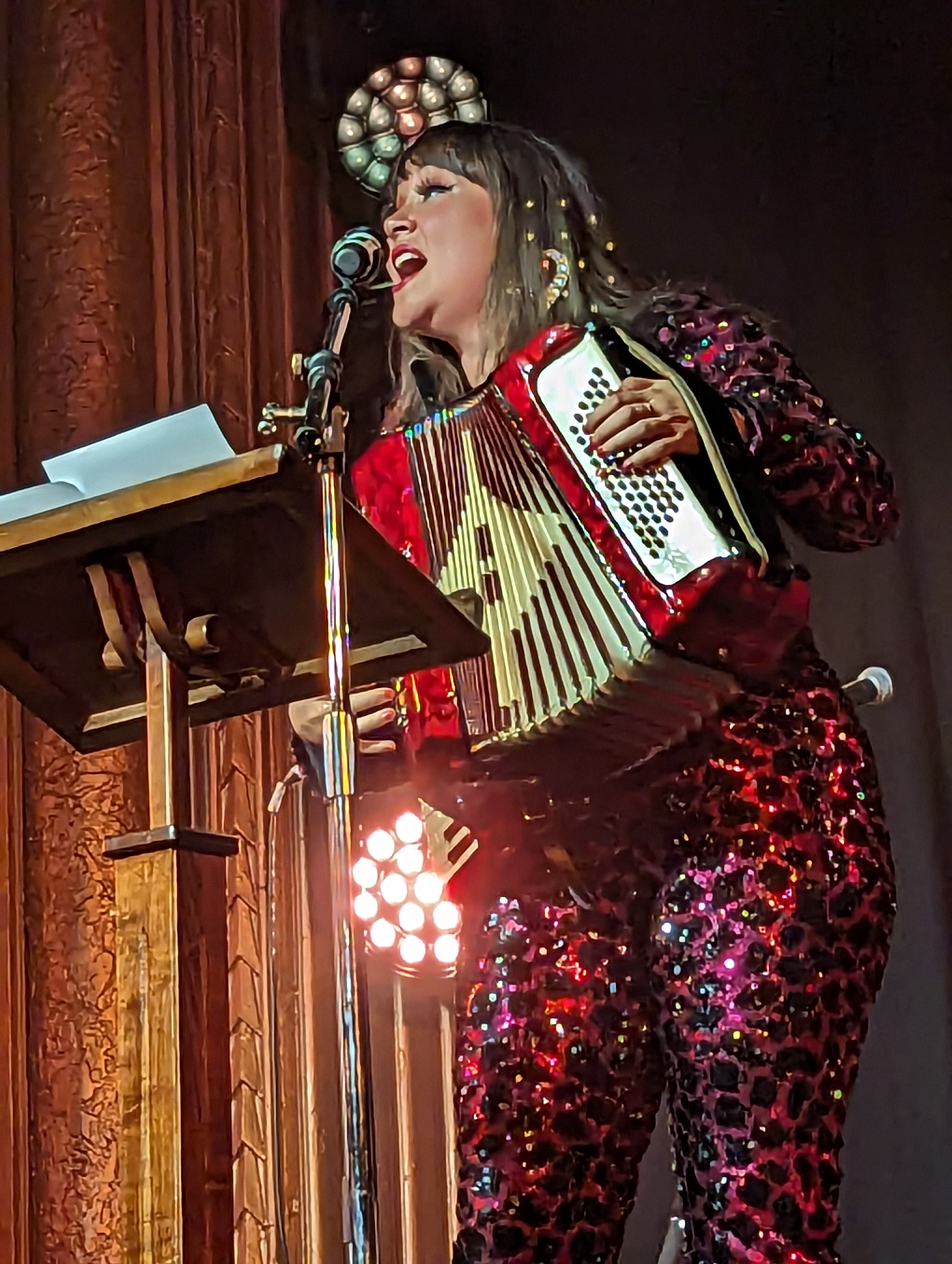 Victoria Falconer performs at Queerstories – James O'Brien / The Limb Shift
